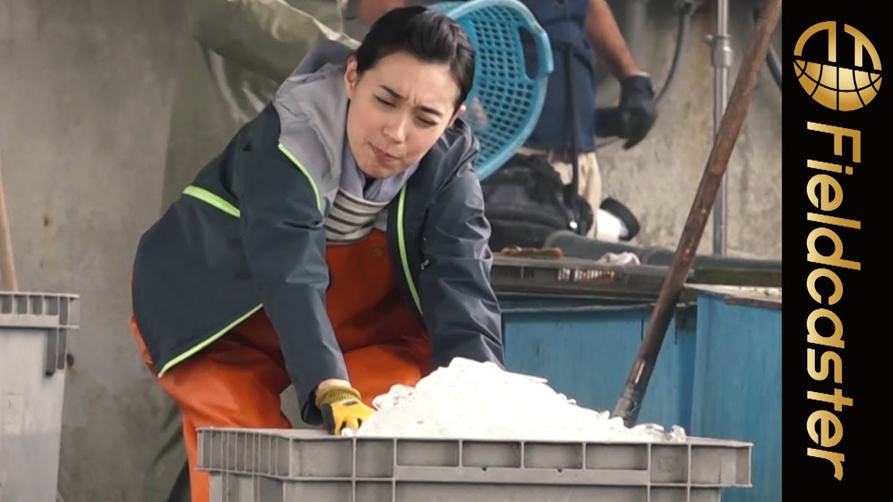 【メイキング】吹石一恵が女漁師に!?かっぱ寿司 新CM - MASK9.COM