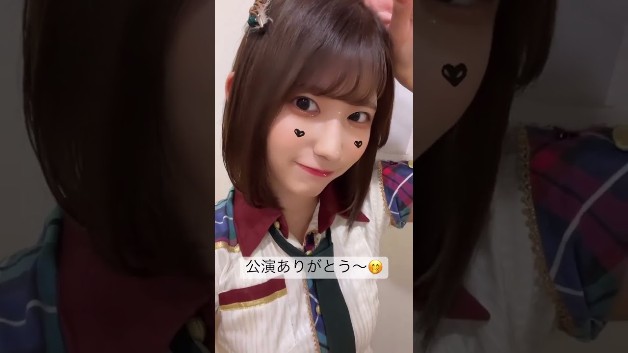 SKE48 10/1 青木莉樺 チームKⅡ「最終ベルが鳴る」 公演 #shorts - MASK9.COM